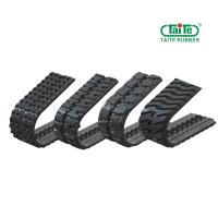 China Continuous CTL Rubber Tracks 450x86BLx52 with Endless Steel Cable for NEUSON 1100T Skid Steer Loaders up to 4000kg for sale