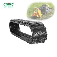 China 230mm Rubber Tracks with Iron Tread Pattern For Robo Vario Automatic Field Mower for sale