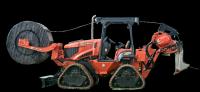 China RT120 Quad Undercarriage Continous Rubber Tracks 450x86ARBX42 for Ditch Witch RT120/RT115 for sale