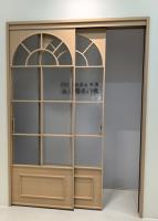 China Custom Size Silent Glide Aluminium Sliding Doors With Low Friction Track System for sale