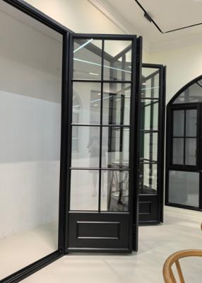 China Heavy Gauge Aluminum Folding Partition Door For Divide Balconies And Living Rooms for sale