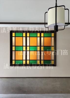 China French Style Aluminium Glass Partition Room Divider For Office Commercial Residential for sale