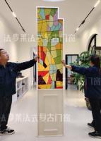 China Glass Aluminum Room Divider French Inspired For Dividing Residential Commercial Space for sale