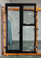 China High Level Aluminum Awning Window Outward Opening Sash Design For Bathrooms Kitchens for sale