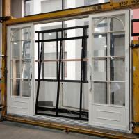 China Wide Span Aluminium French Doors Aluminum Patio Sliding Door Heavy Duty Construction for sale