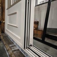 China Wide Span Aluminium French Doors Aluminum Patio Sliding Door Heavy Duty Construction for sale