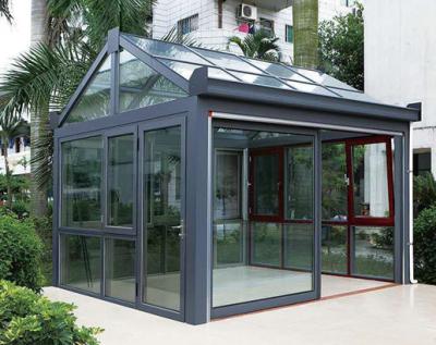 China High Strength Aluminum Sunroom With Glass Roof Customizable Sizes for sale