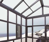 China High Strength Aluminum Sunroom With Glass Roof Customizable Sizes for sale