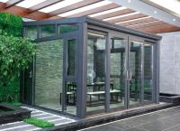 China High Strength Aluminum Sunroom With Glass Roof Customizable Sizes for sale
