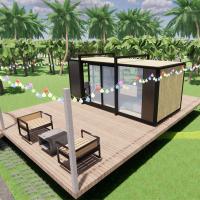 China Anti UV 6063-T5 Aluminum Prefab House High Strength Modular Aluminum House for sale