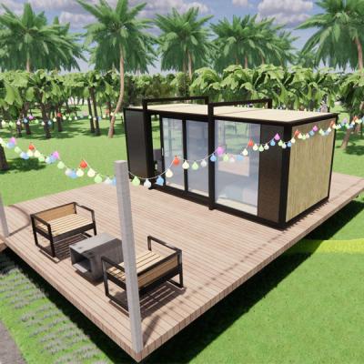 China Anti UV 6063-T5 Aluminum Prefab House High Strength Modular Aluminum House for sale