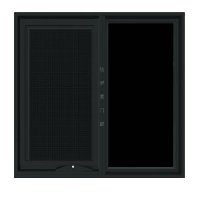 China High Level Aluminum Awning Window Outward Opening Sash Design For Bathrooms Kitchens for sale