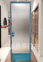 China Swing Type Aluminium Glass Door Corrosion Resistance Waterproof For Bathroom for sale