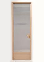 China 6063-T5 Aluminum Interior Doors Study Room Aluminum Glass Swing Door Modern Design for sale