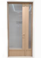 China 6063-T5 Aluminum Interior Doors Study Room Aluminum Glass Swing Door Modern Design for sale