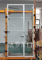China Ultra Slim 16mm Frame Aluminium French Doors Panoramic Alum Double Doors for sale