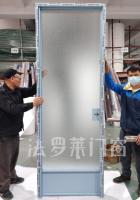 China 6063-T5 Aluminum Interior Doors Study Room Aluminum Glass Swing Door Modern Design for sale