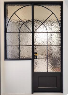 China Classic French Aesthetic Design Aluminum Glass Swing Door For Study Room for sale