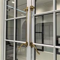 China Customization Aluminum French Windows Corrosion Resistant With Airtight Seals for sale