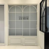China French Type Robust 6063-T5 Aluminum Sliding Door Aesthetic Appeal For Room for sale