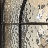 China 2.0mm Thickness Aluminium Glass Swing Door French Inspired Silent Operation for sale
