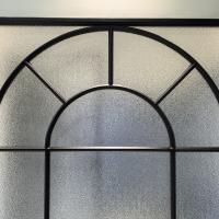 China Modern Aluminium And Glass Partition Screen Customize Colors For Living Room for sale