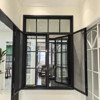 China All In One Outswing Casement Window With Diamond Mesh Anti Insects And Intruders for sale