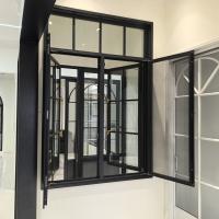 China 3 In 1 Aluminum Casement Window With Opening Screens Insect Proof Secure Ventilation for sale