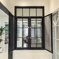 China 3 In 1 Aluminum Casement Window With Opening Screens Insect Proof Secure Ventilation for sale