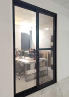 China Smooth Gliding 6063-T5 Aluminium Sliding Security Doors Heavy Duty Design for sale