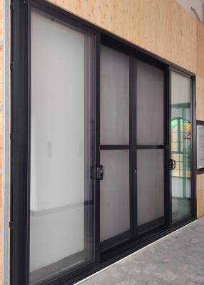 China Weathertight Aluminum Sliding Patio Doors Corrosion Resistant AS2047 Certification for sale