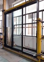 China 2.0mm Thickness Aluminium Framed Sliding Doors Corrosion Resistant Custom Size for sale