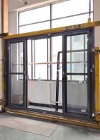 China Commercial Aluminum Sliding Glass Doors Sleek Design Heavy Duty Weather Resistant for sale