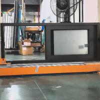 China Powder Coated Aluminum Sliding Windows Hurricane Resistant With 5mm-8mm Tempered Glass for sale