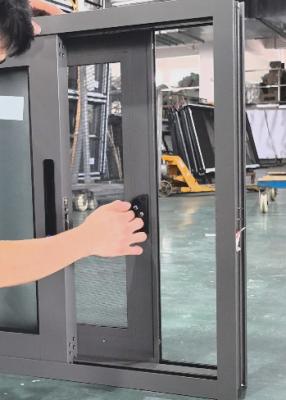 China Quietly Aluminum Sliding Windows Water Blocking Design For Home Or Commercial for sale