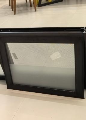 China AS2047 Certified Aluminum Awning Windows Hurricane Proof Top Hung Window for sale