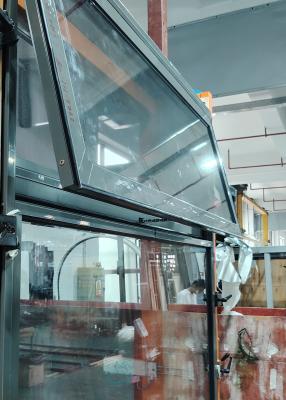 China Silent Operation Aluminum Awning Windows Customized Size With Tempered Glass for sale