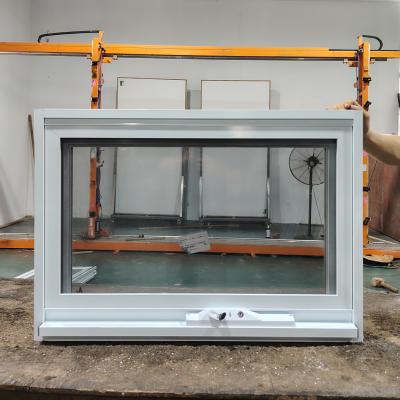 China Customized Rust Resistant Aluminium Awning Windows Anti Pinch Safety Design for sale