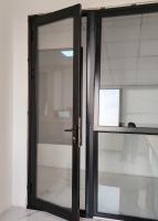 China Weather Resistant Aluminum Alloy Swing Doors 1.8mm Thickness AS2047 Standards for sale