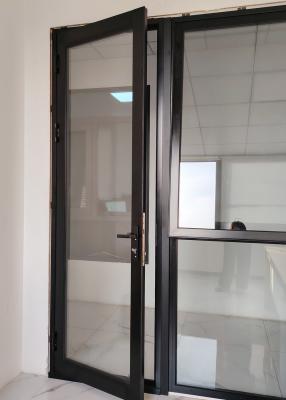 China Weather Resistant Aluminum Alloy Swing Doors 1.8mm Thickness AS2047 Standards for sale