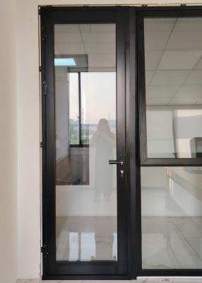 China Custom Size Swing Aluminum Doors Thermal Break Aluminium Frame Swing Door for sale