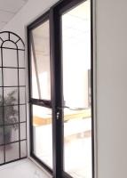 China AS2047 Aluminum Alloy Swing Door Custom Size With Tempered Glass for sale