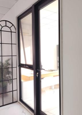 China AS2047 Aluminum Alloy Swing Door Custom Size With Tempered Glass for sale