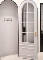 China Effortless Swing Aluminum Interior Doors Alum Frame Shower Glass Swing Door for sale