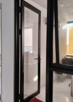 China Swing Type Aluminium Entry Doors Australian Standard Wind Resistant for sale