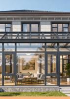 China Modular Design Aluminium Sun Room Broken Bridge Structure Leak Proof Sealing for sale