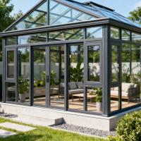China All Climate 6063-T5 Aluminum Room Additions , Aluminium Patio Enclosures Wind Resistant for sale
