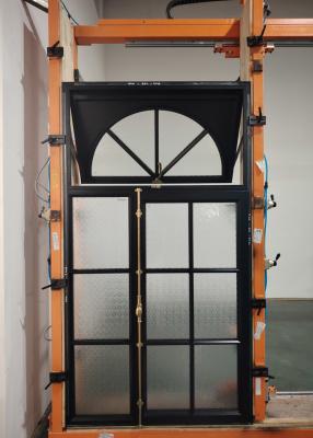 China French style decoration with broken bridge aluminum retro windows, balcony window sealing for sale