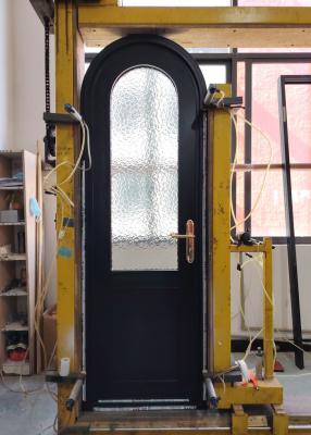 China French Style Outdoor Terrace With Broken Bridge And Aluminum Arch Entrance Door for sale