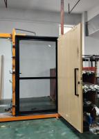 China Australian Standard Certified 6063-T5 Aluminum Entrance Door Wind & Corrosion Resistant + Mosquito Screen for sale